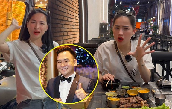 “Chiến thần” Hà Linh review quán ăn của streamer Xemesis