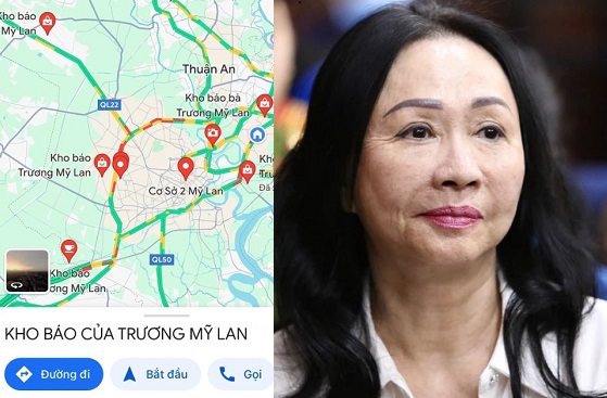 Google Maps rối loạn vì trend 'kho báu Trương Mỹ Lan', người dùng hoang ...
